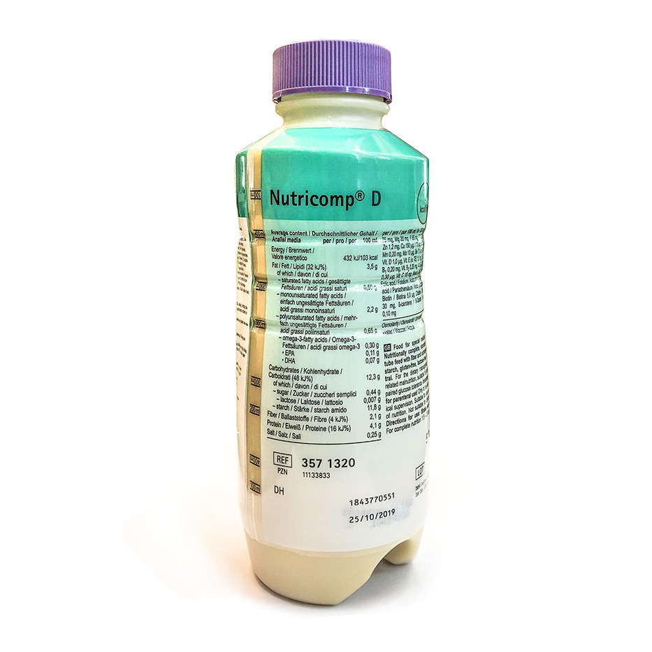 Sữa dinh dưỡng Nutricomp® D 500ml (12 chai) | Shopee Việt Nam