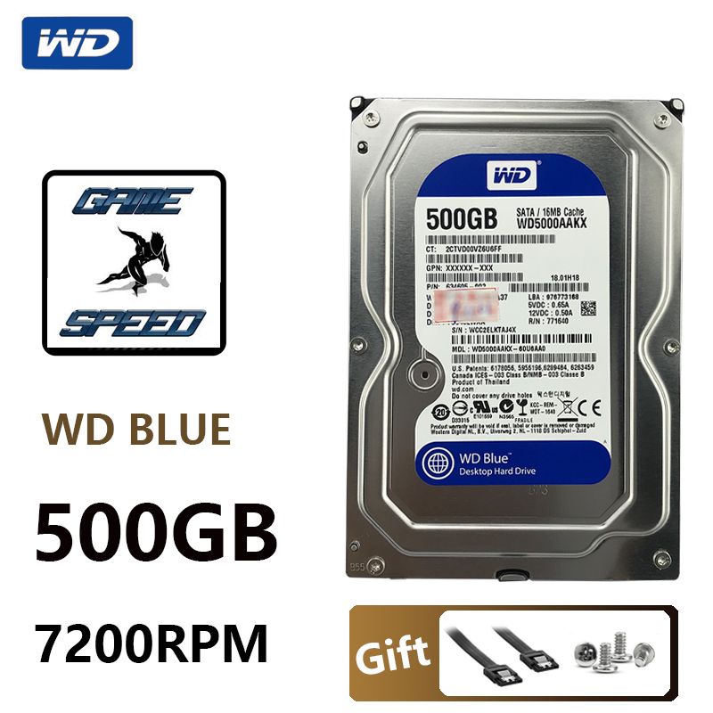 Ổ cứng 500GB WD Blue tặng cáp SATA | Shopee Việt Nam