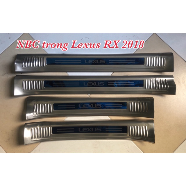 Ốp bậc trong Lexus RX 2018 inox cao cấp. | Shopee Việt Nam