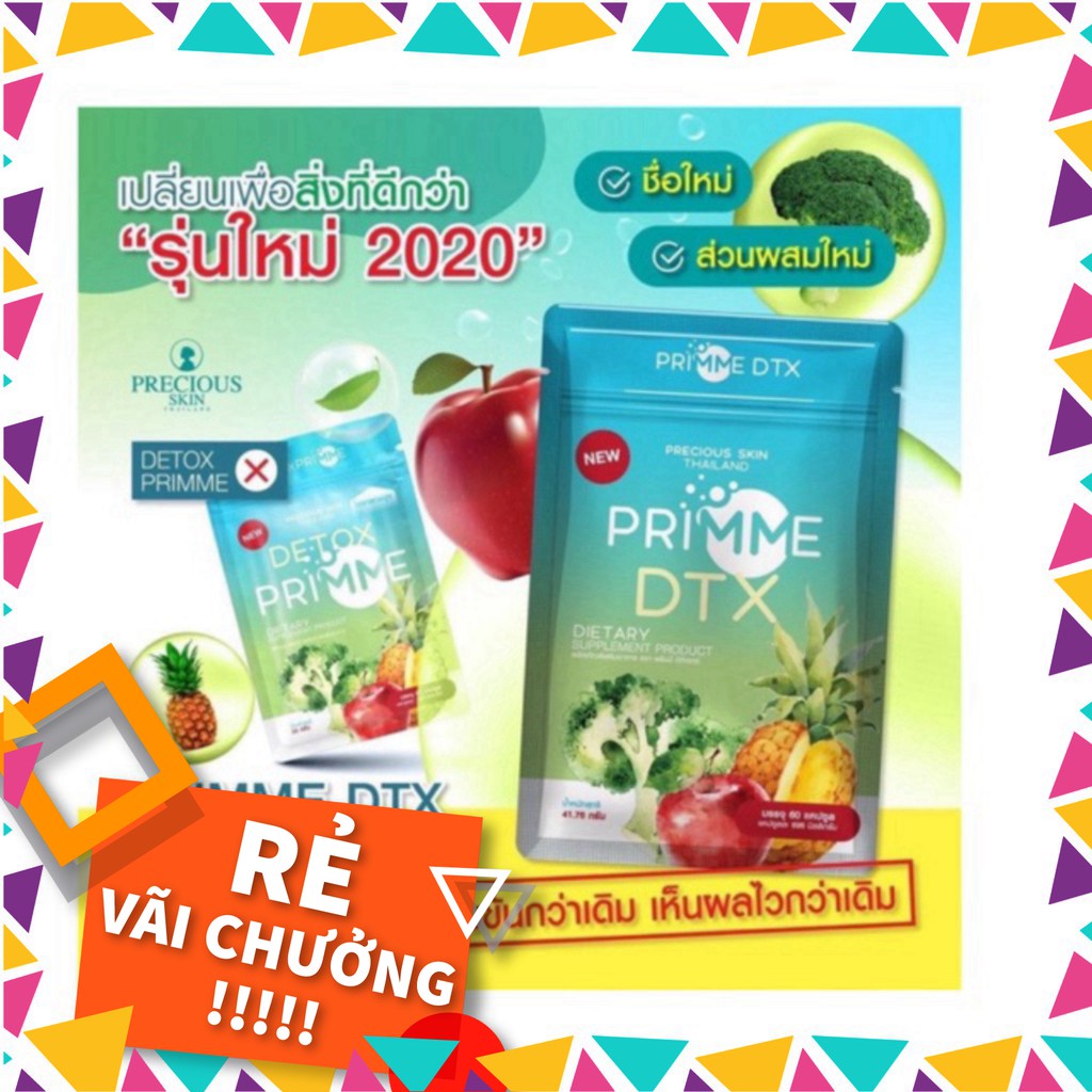 [HÀNG CHÍNH HÃNG] VIÊN UỐNG KHỬ MỠ DETOX PRIME - HÀNG XỊN | Shopee Việt Nam