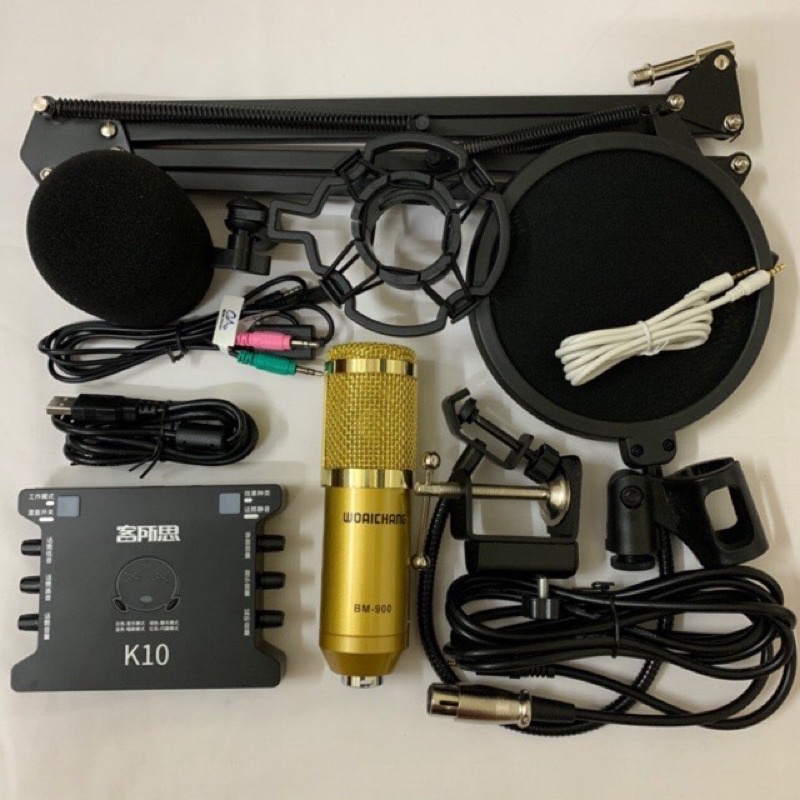 Trọn bộ Sound Card Hát Live K10 | Shopee Việt Nam