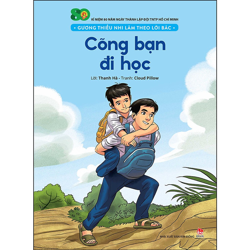 Sách - Gương Thiếu Nhi Làm Theo Lời Bác - Cõng Bạn Đi Học | Shopee Việt Nam