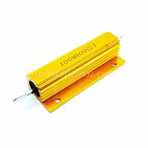 Điện trở nhôm 100W 100R 5% RX24 100W100R - 6B20 | Shopee Việt Nam