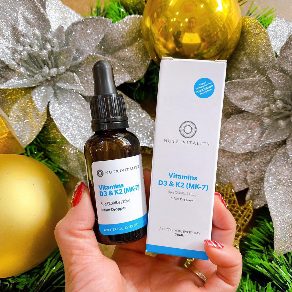 Vitamin D3 K2 MK7 Anh | Shopee Việt Nam