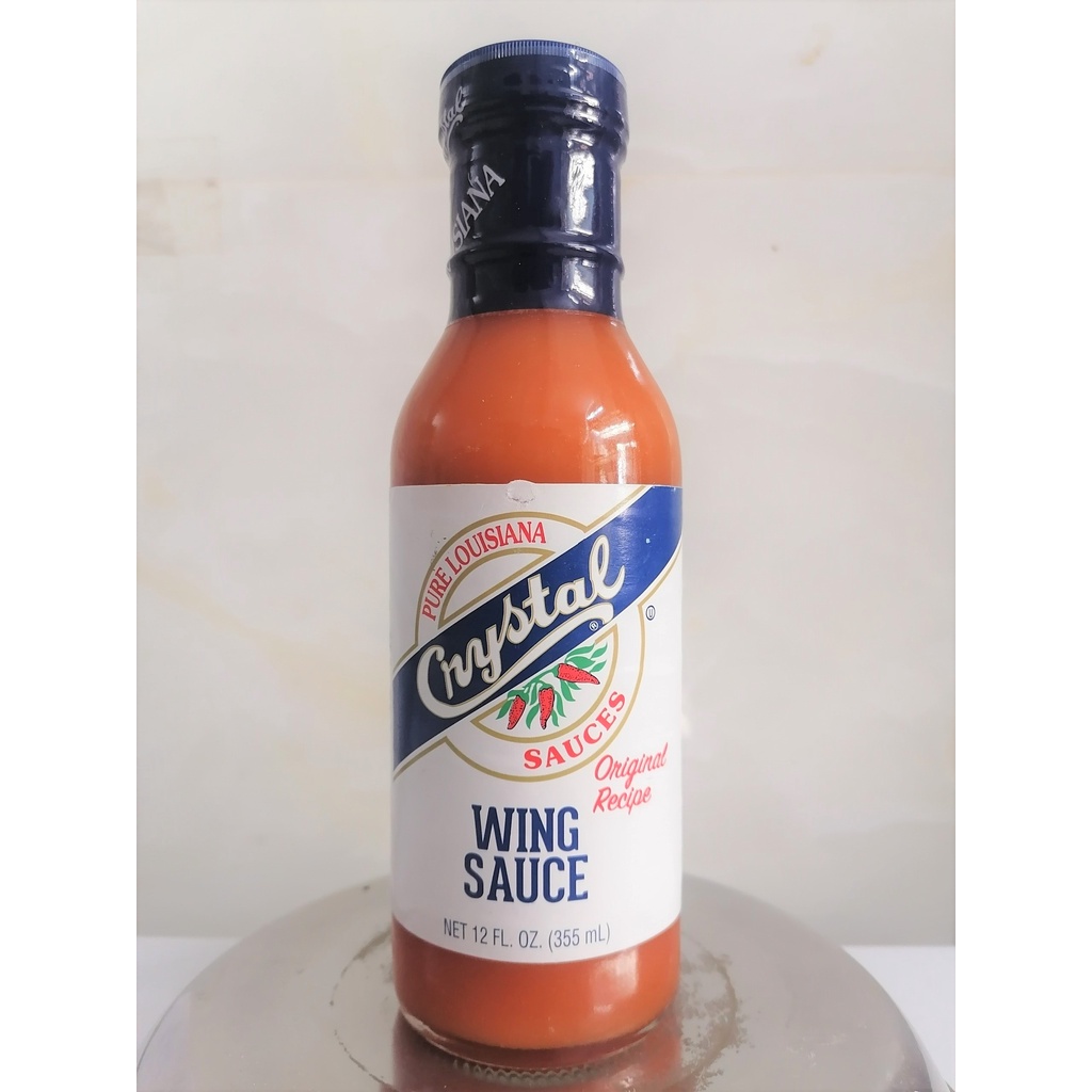[355ml] XỐT GÀ RÁN Buffalo [USA] CRYSTAL Wing Sauce (tgc-hk) | Shopee ...