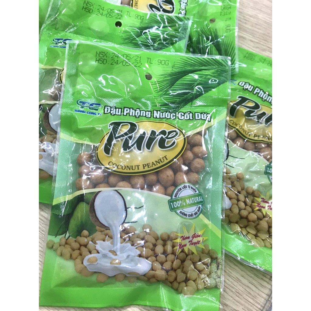 Đậu phộng nước cốt dừa TC gói 90g - 180g | Shopee Việt Nam