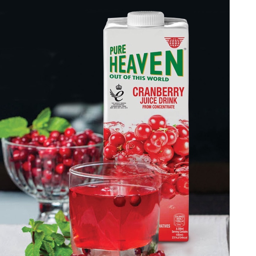 Nước Ép Nam Việt Quất Cranberry Juice Pure Heaven 1L | Shopee Việt Nam