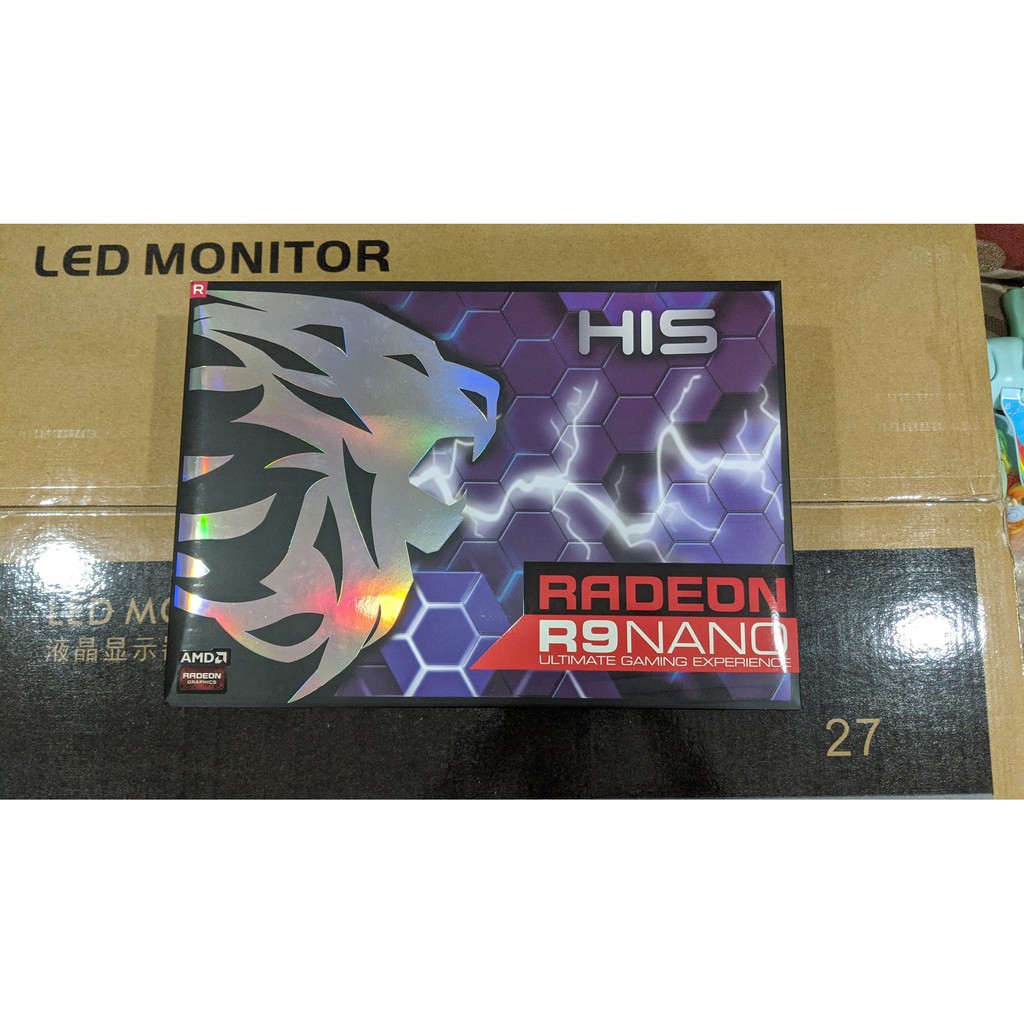[HOT]Card màn hình AMD Radeon HIS R9 Nano New Full Box | Shopee Việt Nam