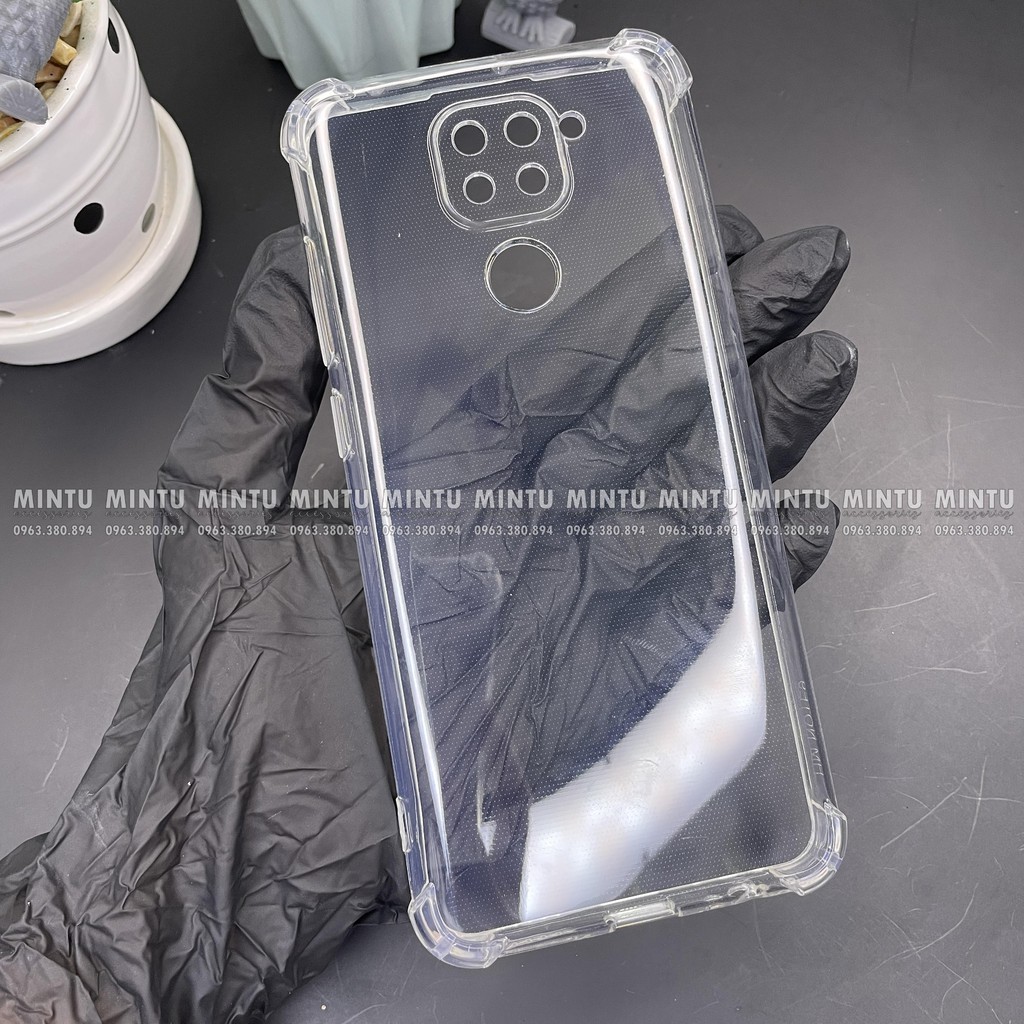 Ốp Xiaomi Redmi Note 9 / Redmi 10x (4G) - Loại ốp trong suốt chống sốc ...