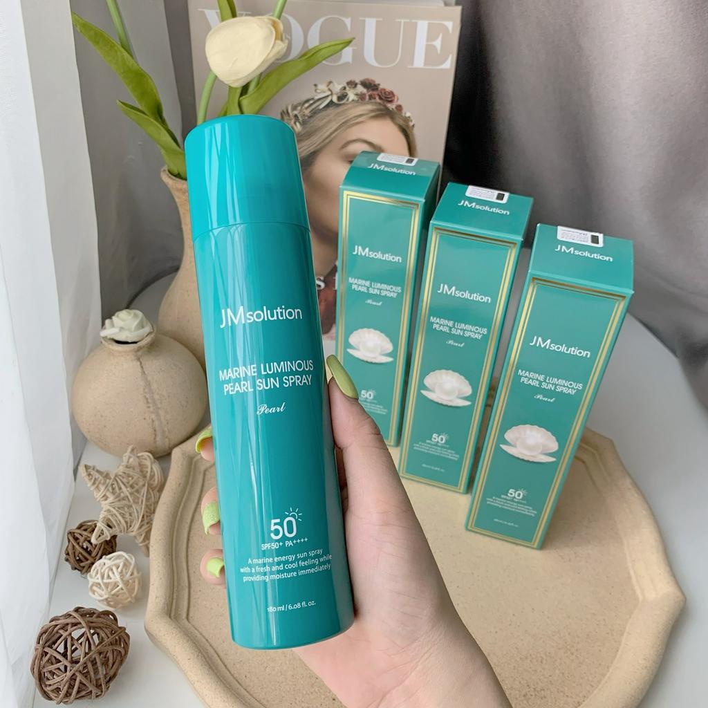 Xịt Chống Nắng JM SOLUTION Luminous Sun Spray SPF 50+ PA++++ - 180ml ...