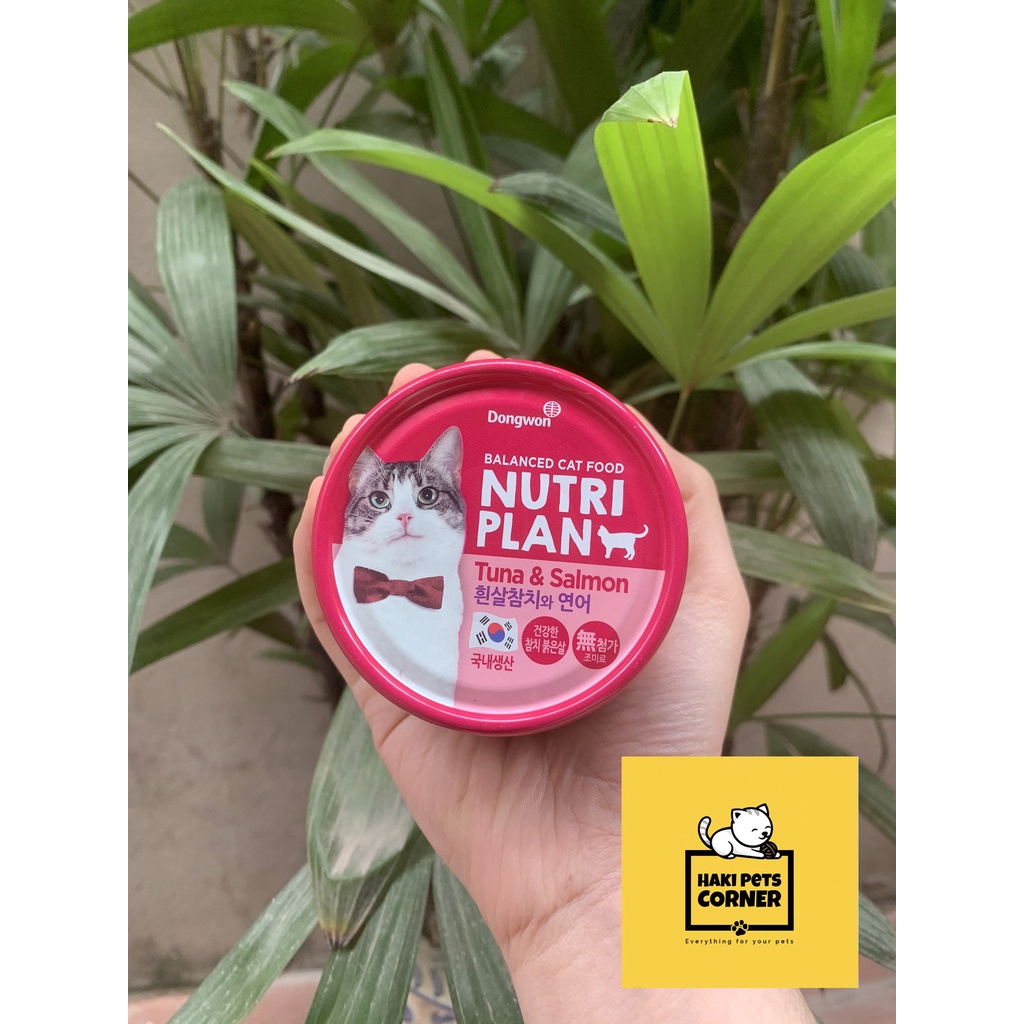 Thức ăn cho mèo, pate Nutri Plan lon 160g | Shopee Việt Nam