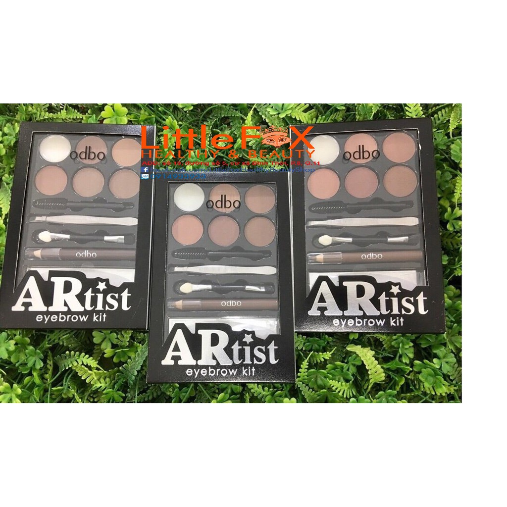 Bộ kit makeup chân mày Odbo | Shopee Việt Nam