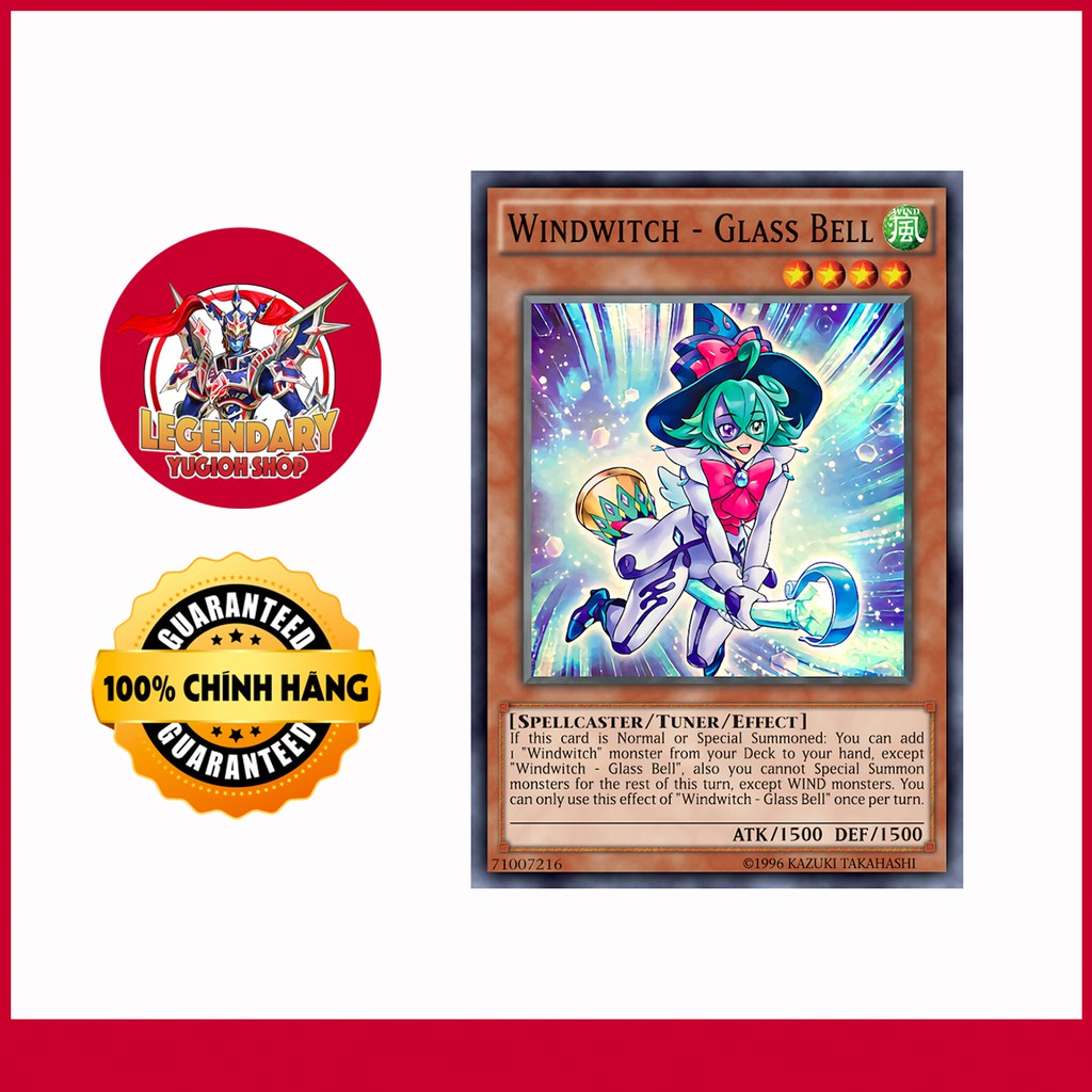 [Thẻ Bài Yugioh Chính Hãng] Windwitch - Glass Bell | Shopee Việt Nam