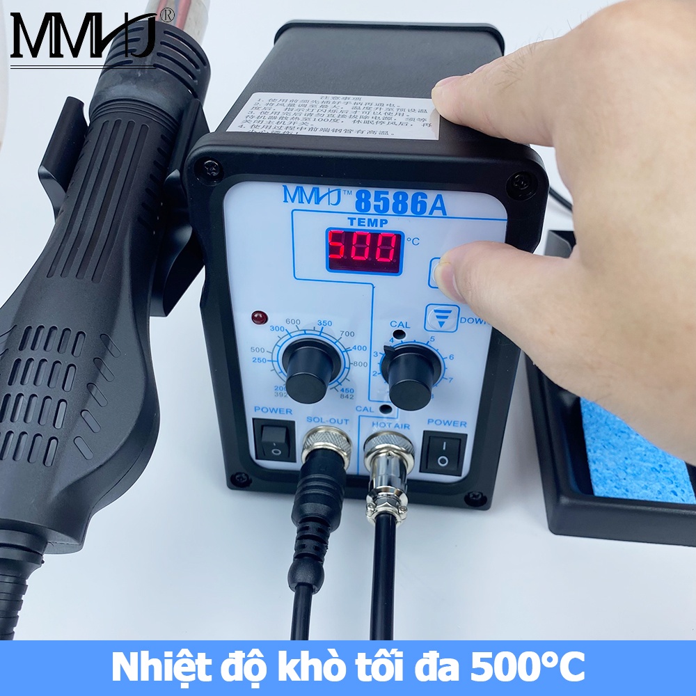 Trạm hàn khò 2 trong 1 MMHJ 8586A | Shopee Việt Nam