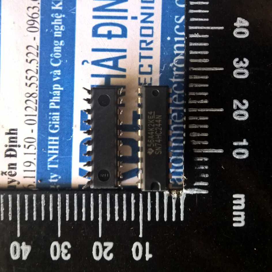5 con 74HC244N 74HC244 HC244 DIP-20 IC cổng đệm không đảo kde1400 ...