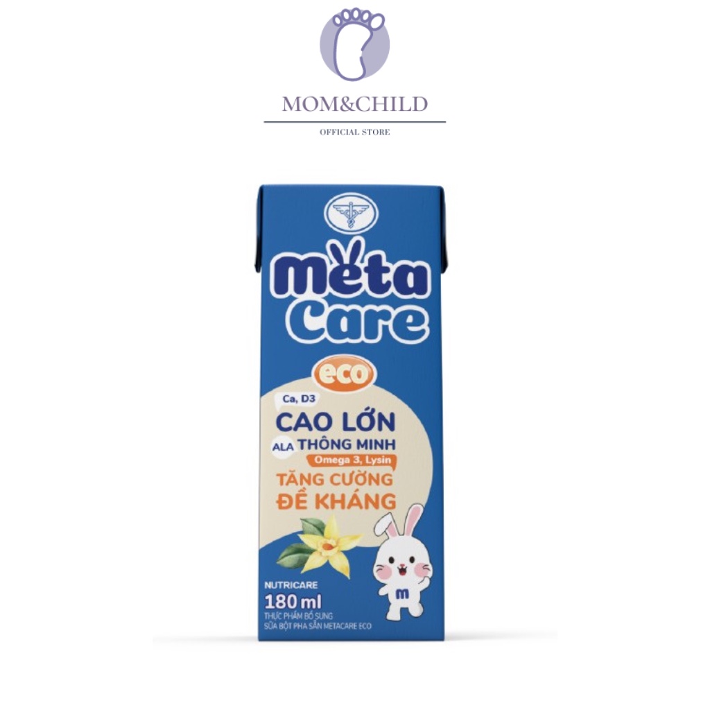 Thùng sữa nước pha sẵn Nutricare Metacare ECO 180ml | Shopee Việt Nam