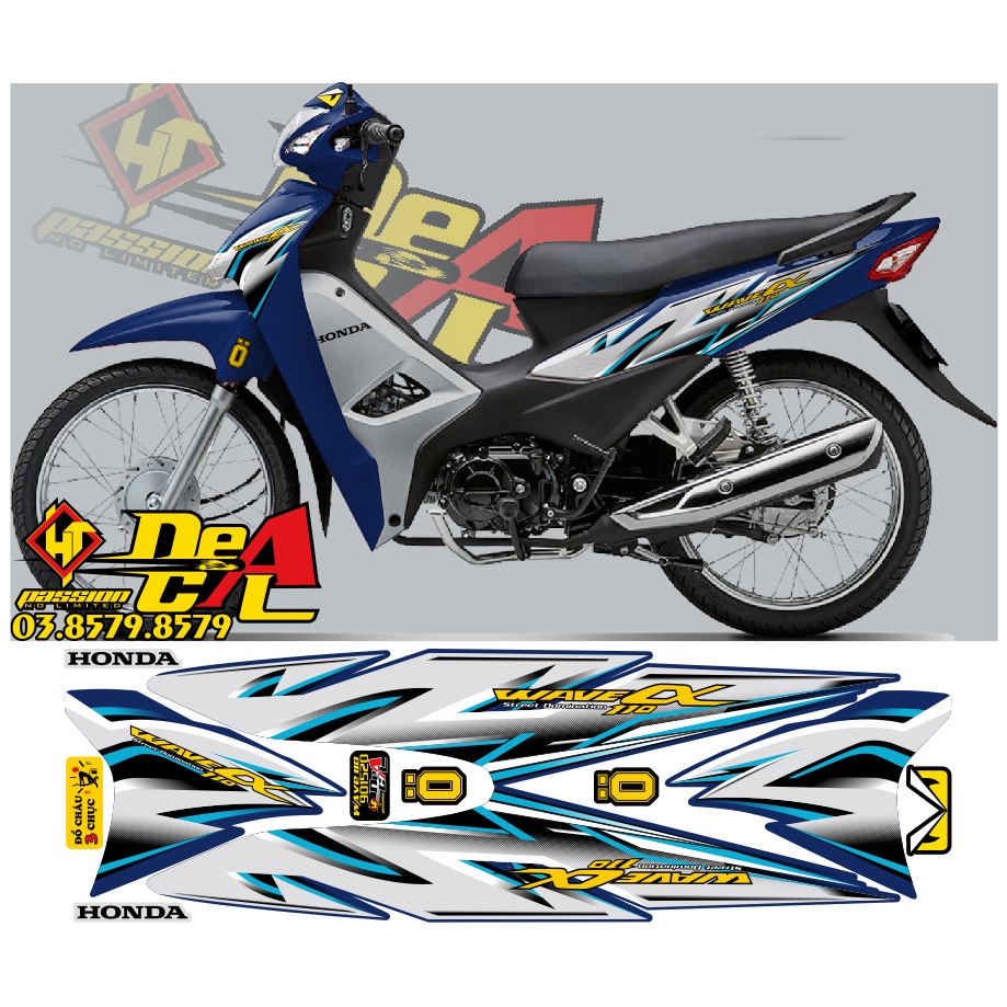 Tem rời Wave a 110 cc Đời 2017-2022 Mẫu Wave alpha 901520 | Shopee Việt Nam