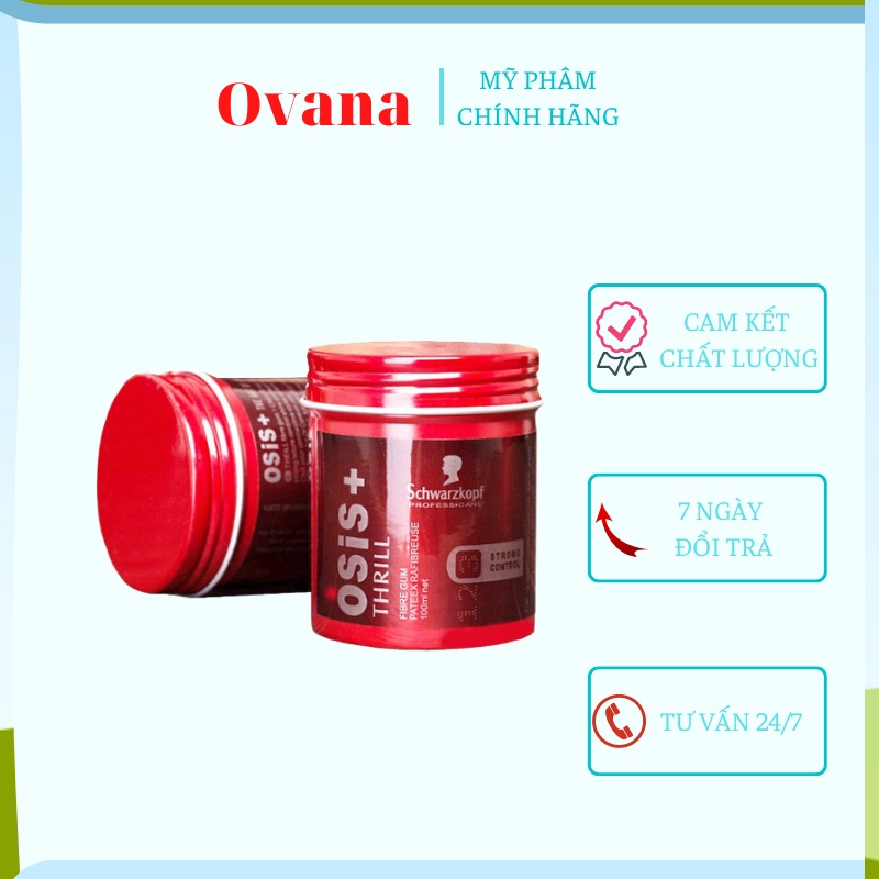 Sáp vuốt tóc Osis+ Thrill 3 tạo kiểu giữ nếp Ovana Store | Shopee Việt Nam