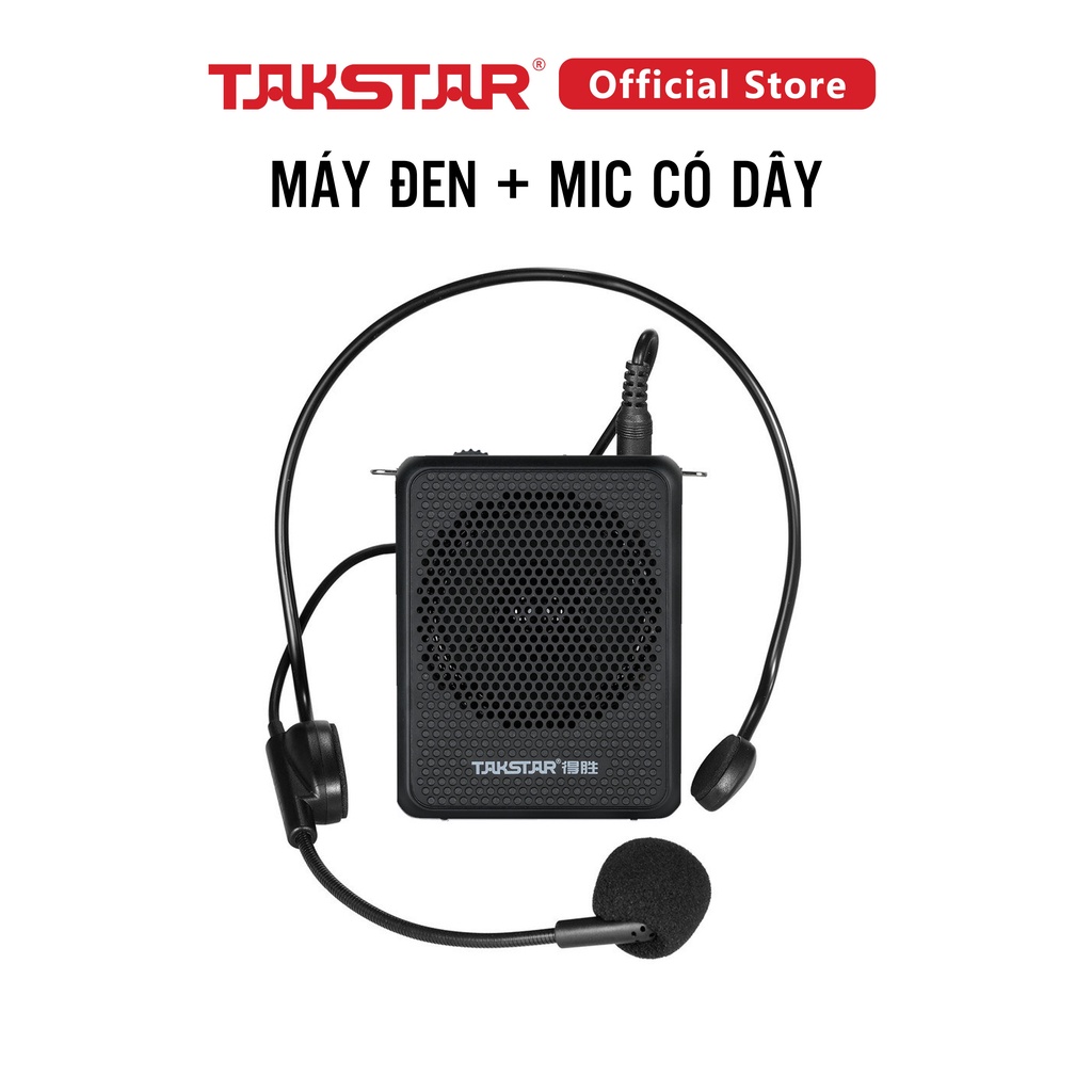 Máy Trợ Giảng Cao Cấp Takstar E126A Nhỏ Gọn, Bền Đẹp, Công Suất Loa 8W, Mic Nhạy, Lọc Ồn Tốt ...