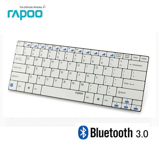 [ Free ship ]Bàn Phím Không Dây Rapoo E6100 Kết Nối Bluetooth - Hàng Chính Hãng | Shopee Việt Nam