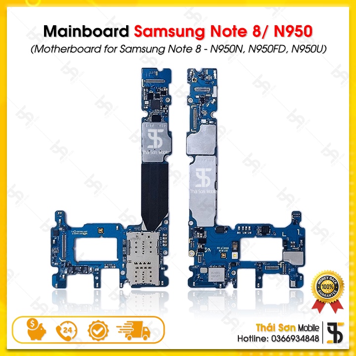 Main Samsung Note 8 / N950 Zin Bóc Máy - Bo Mạch Chủ Motherboard Điện Thoại Galaxy N950F / N950N ...