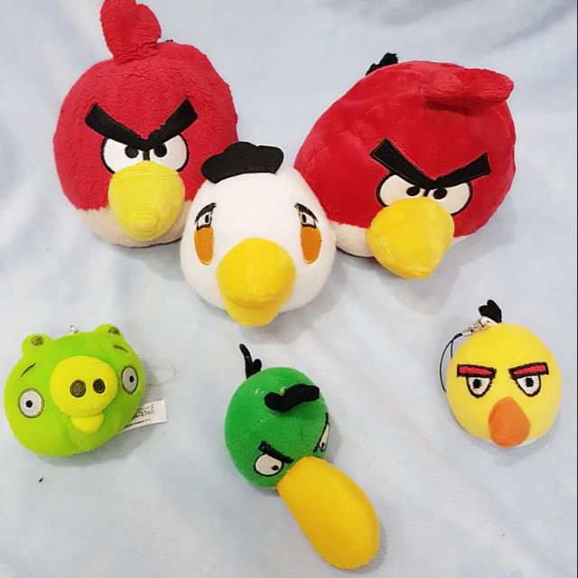 Gấu bông set 6 đầu chim angry bird | Shopee Việt Nam