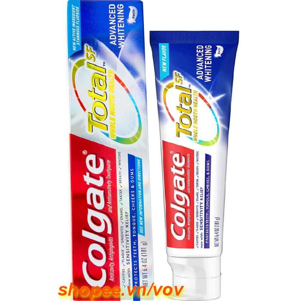 Kem Đánh Răng 181g Colgate Total Sf Advanced Whitening Chính Hãng ...