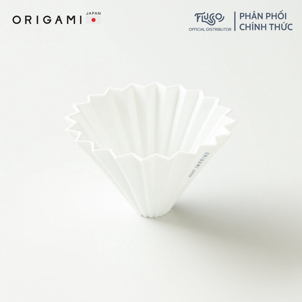 [ORIGAMI JAPAN] Phễu Sứ ORIGAMI Size M - Phễu Lọc Cà Phê V60 Pour over ...