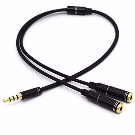 Dây chia loa 1 ra 2 - Chia loa 1 ra 2 - Audio splitter 1in 2 out - Dây ...