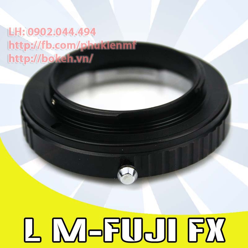 LM-FX Mount adapter chuyển lens ngàm Leica M sang body Fujifilm X ( LM ...