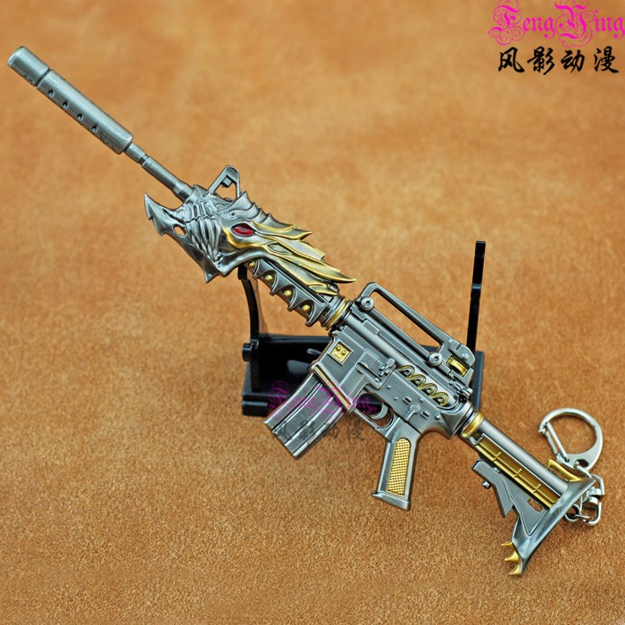 Mô Hình Đột Kích | Mô Hình CF- M4A1 Nobe Gold | Shopee Việt Nam