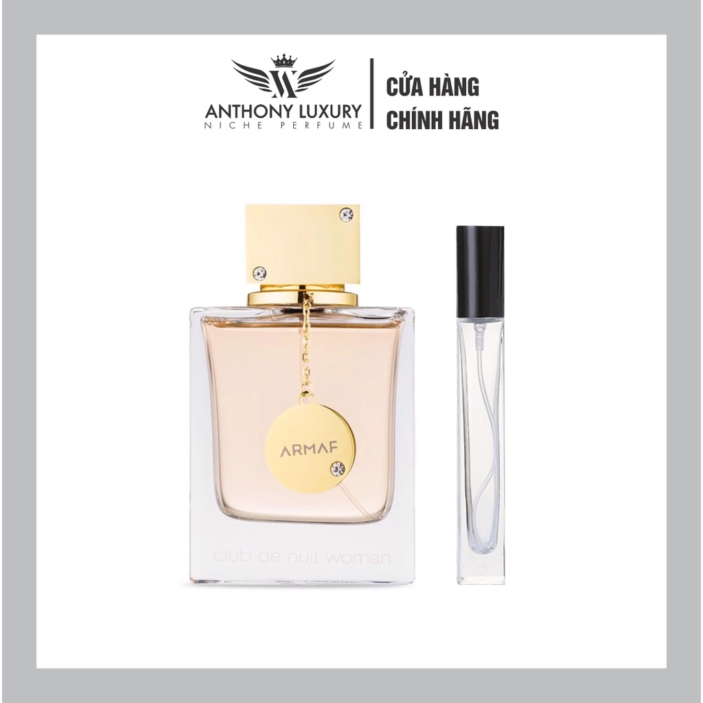 [Mẫu thử] Nước hoa chính hãng Armaf Club De Nuit Women | Shopee Việt Nam