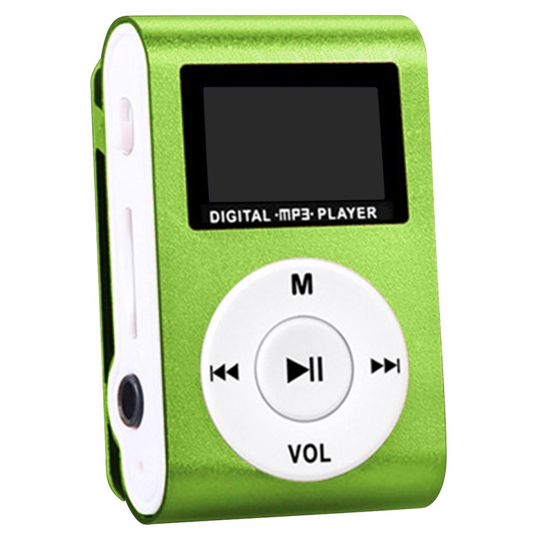Máy nghe nhạc mp3 mini VIRWIR hỗ trợ thẻ nhớ micro TF dung lượng 16gb ...