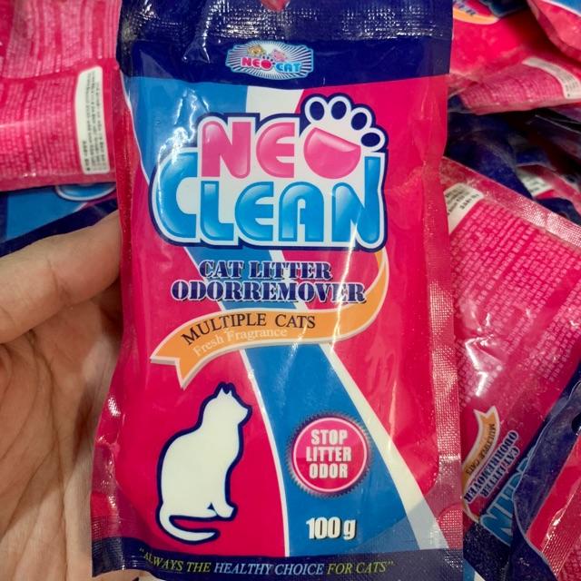 Bột Khử Mùi Cát Vệ Sinh NeoClean Cho Mèo Gói 100g | Shopee Việt Nam