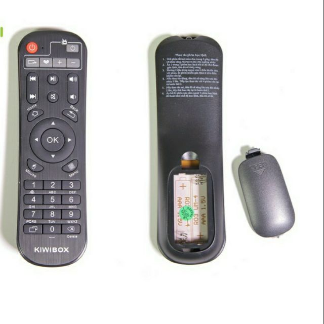 REMOTE ĐIỀU KHIỂN ĐẦU ANDROID TIVI BOX KIWI HÀNG ZIN THEO MÁY | Shopee ...