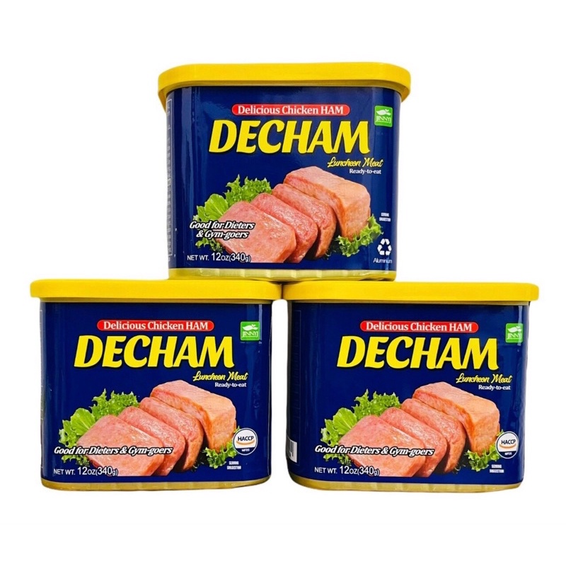 DECHAM Thịt Gà Hộp Hàn Quốc Lucheon Meat 340g | Shopee Việt Nam