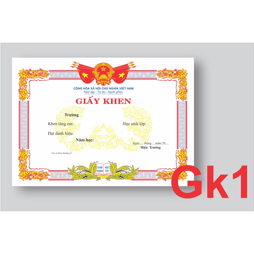 In giấy khen, bằng khen theo yêu cầu | Shopee Việt Nam