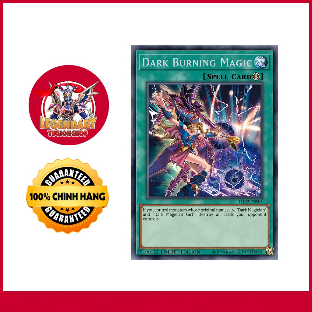 [Thẻ Bài Yugioh Chính Hãng] Dark Burning Magic | Shopee Việt Nam