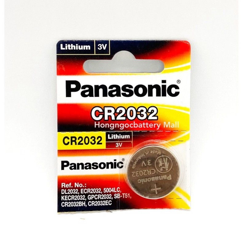Pin CR2032 Panasonic Lithium 3V - 1 Viên | Shopee Việt Nam