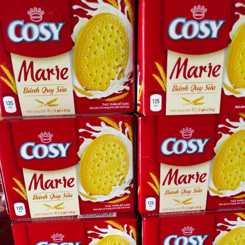 Combo 2 hộp bánh quy Cosy Marie, Cosy lễ hộp 48g (2 gói x 24g) | Shopee ...