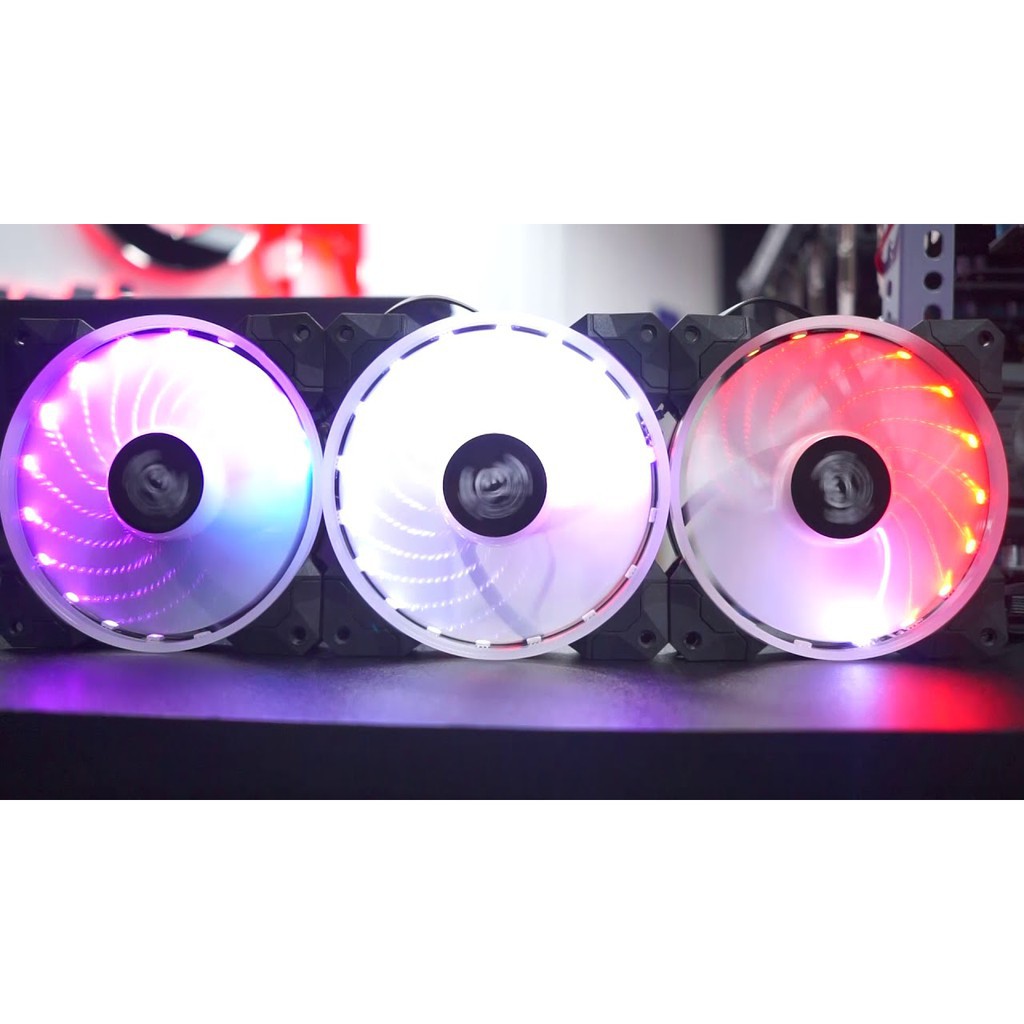 Kit 3 Fans RGB SAMA Esport V2 điều chỉnh led xịn new chính hãng BH 12 ...