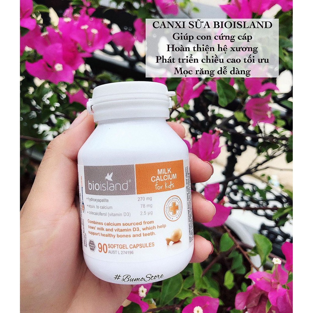 Canxi Sữa Bioisland (Canxi Milk Bioisland) | Shopee Việt Nam