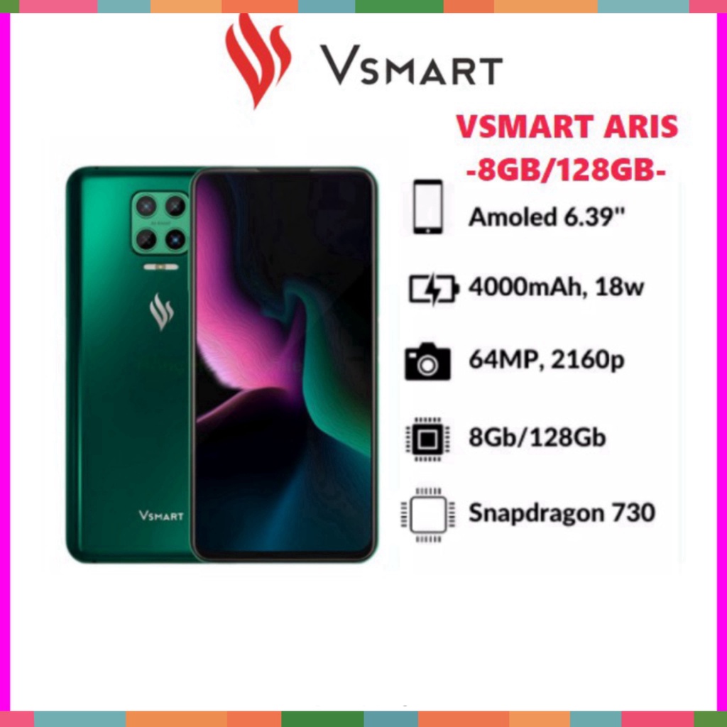 Điện thoại Vsmart Aris (8GB/128GB) - Hàng Chính Hãng Sale | Shopee Việt Nam