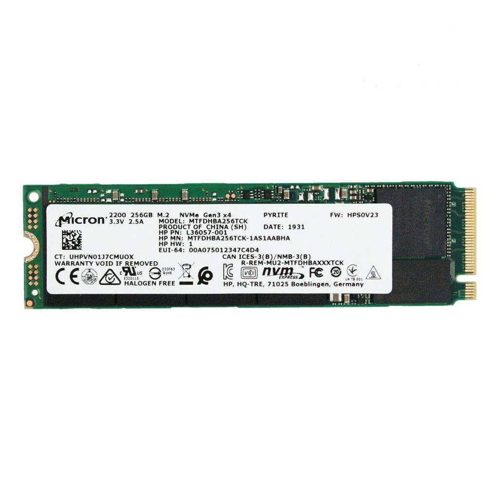 Ổ cứng SSD M2-PCIe 256GB Micron 2200 NVMe 2280 | Shopee Việt Nam