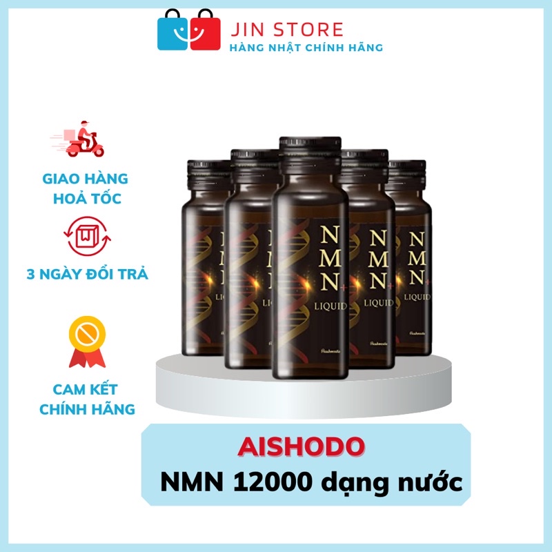 Nước uống Collagen trẻ hoá da NMN 12000 hộp 12 lọ 30ml Nhật bản - Collagen NMN 12000 dạng nước ...