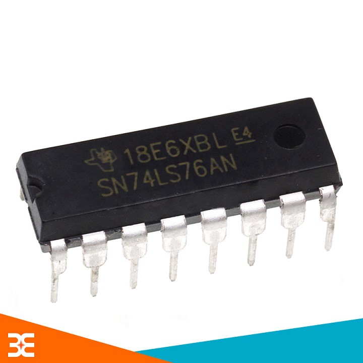 Sản phẩm 74LS76 Dual J-K Flip-Flop (with Preset and Clear) | Shopee ...