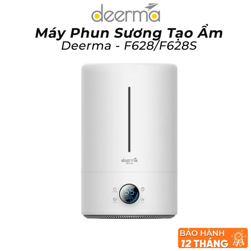 Máy phun sương Deerma F628/F628S [Hàng Chính Hãng] máy tạo ẩm xông tinh dầu, dung tích 5L bù ẩm ...