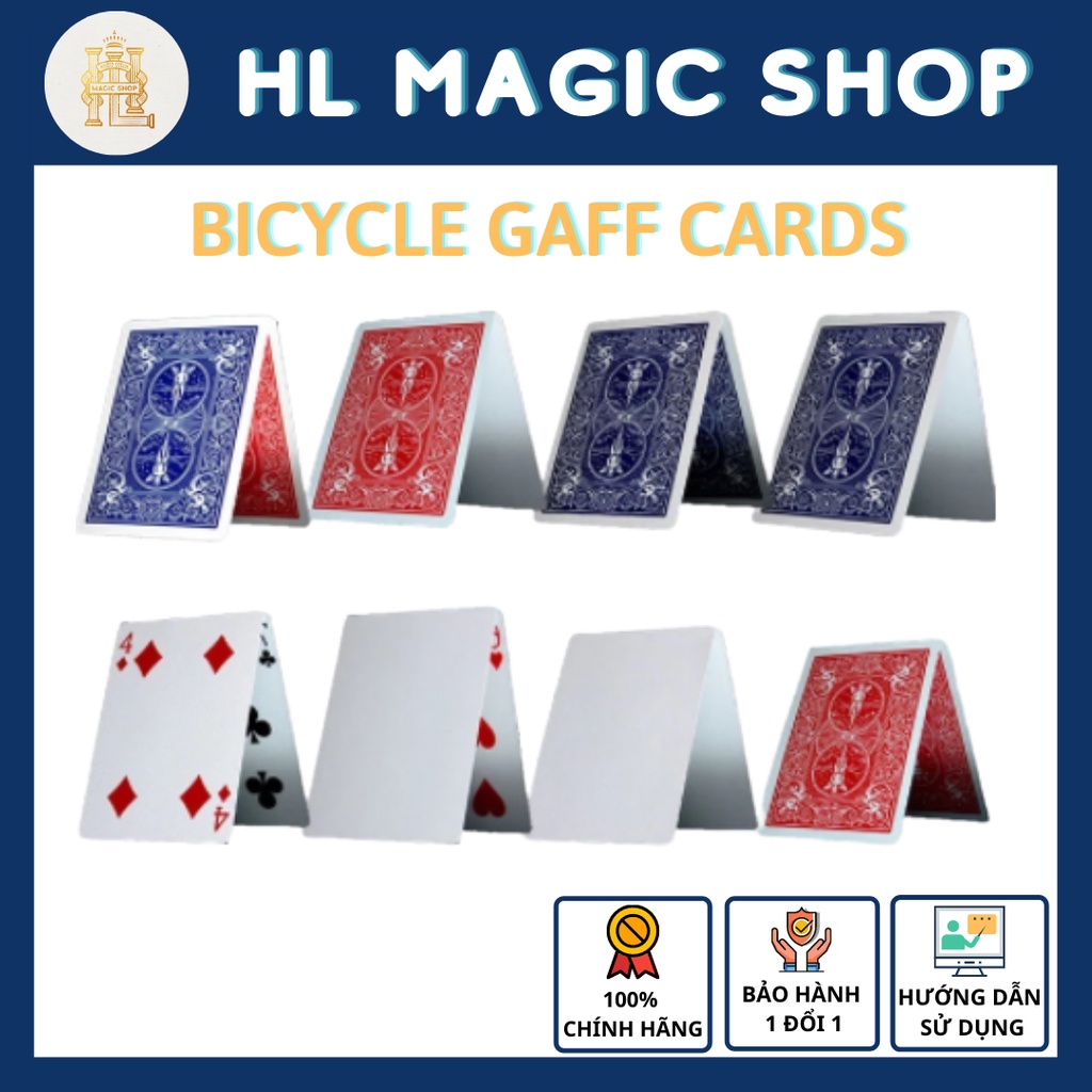Bài ảo thuật Bicycle Gaff Cards - Double Back - Double Face - Double ...