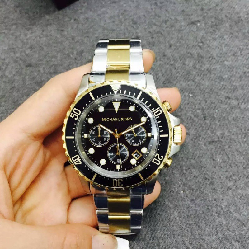 Đồng hồ Nam MiChael Kors Everest Oversized Black MK8311 | Shopee Việt Nam