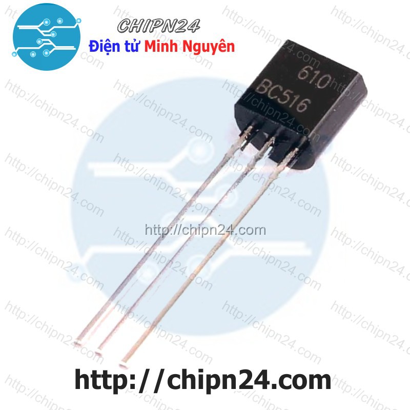 [5 CON] (KT1) Transistor BC516 TO-92 PNP 1A 30V (Darlington) | Shopee ...